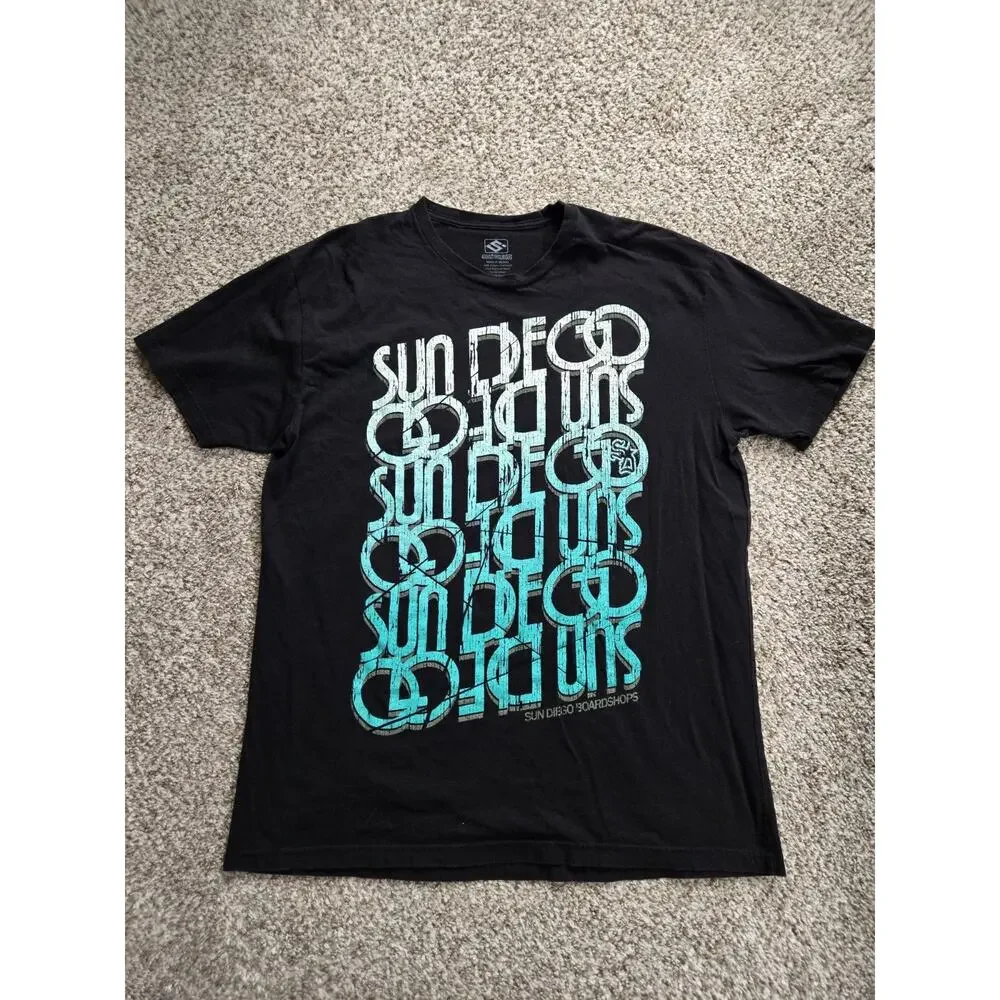 Sun Diego Surf Supply | Shirts | Sun Diego Surf Supply Xl Black Crew ...